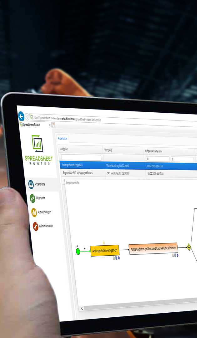 mApp | Arista Flow | Spreadsheet Router