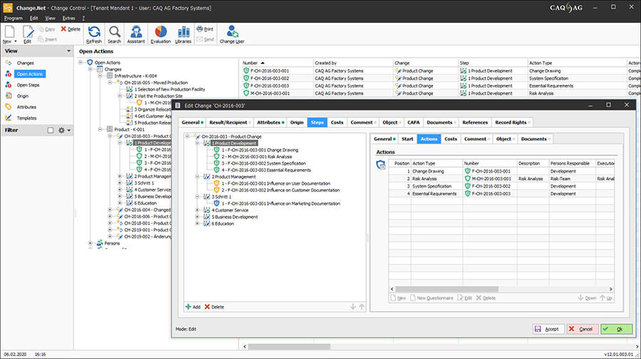 mApp | CAQ AG | Change.Net Change Control